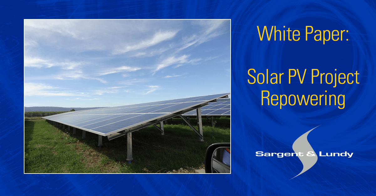 Solar PV Project Repowering | Sargent & Lundy